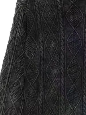 Yohji Yamamoto Alan Cable-knit Sweater - Grey