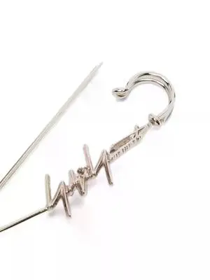 Yohji Yamamoto Tone Safety Pin Brooch