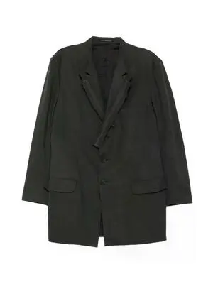 Y'S YOHJI YAMAMOTO Embroidered Long Jacket