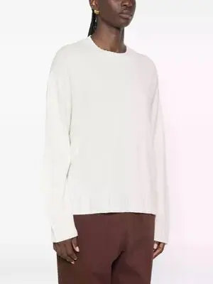 Fabiana Filippi Ribbed-trim Crew-neck Sweater