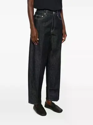 Fabiana Filippi Indigo Contrast Stitch Jeans