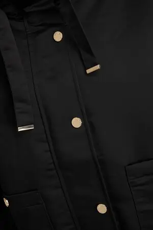 Maje Shell Hooded Jacket