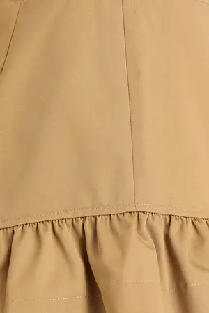 Sandro Ruffled Cottontwill Shorts