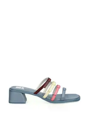Camper Twins Block-heel Sandals With Buckle Straps