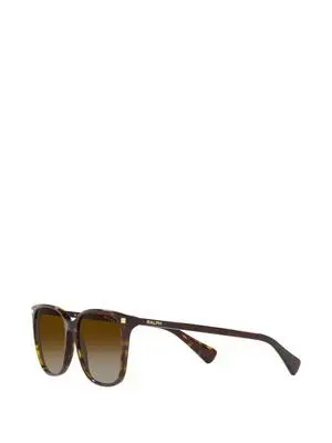 POLO RALPH LAUREN EYEWEAR Tortoiseshell-effect Rectangle Sunglasses