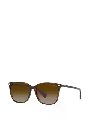 POLO RALPH LAUREN EYEWEAR Tortoiseshell-effect Rectangle Sunglasses