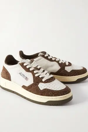 AUTRY Medalist Leathertrimmed Suede Sneakers
