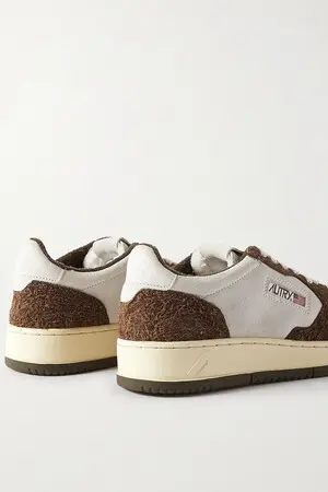 AUTRY Medalist Leathertrimmed Suede Sneakers