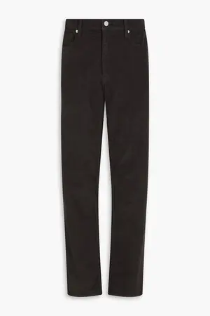FRAME Slimfit Cottonblend Corduroy Pants - Anthracite