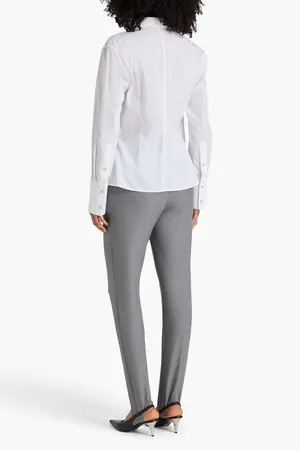 Dries Van Noten Woolblend Tapered Stirrup Pants