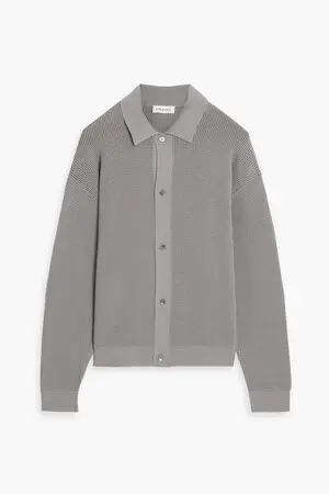 FRAME Openknit Cardigan - Gray