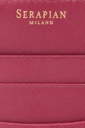 SERAPIAN Woven Leather Cardholder