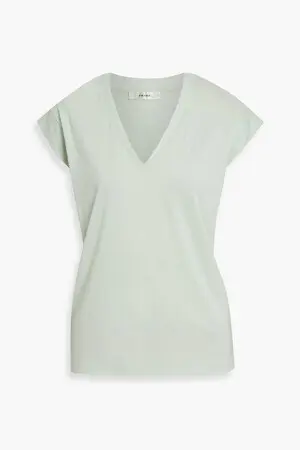 FRAME Le Mid Rise Pima Cottonjersey Top - Mint