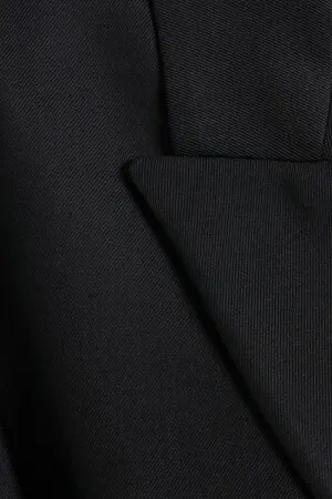 Victoria Beckham Doublebreasted Twill Blazer