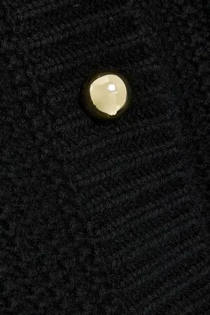 FRAME Femme Wool And Cashmere Blend Cardigan