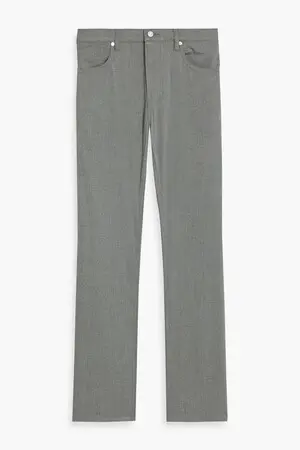 FRAME Modern Straight Twill Pants - Gray