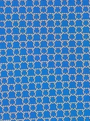 FERRAGAMO Link Print Silk Tie
