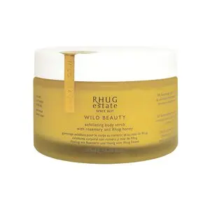 RHUG WILD BEAUTY Exfoliating Body Scrub With Rosemary & Rhug Honey - Gold