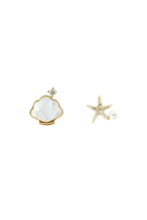 LISA&CO. Earrings Seashore - Silver