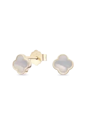 MINIMALISA CONCEPT SRL Earrings Mother Of Pearl Joy L - Silver