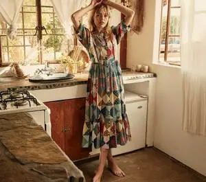 HMD Darby Dress - Patchwork Print