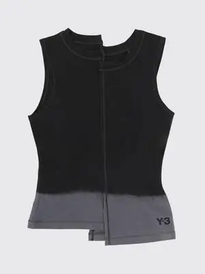 Y3 Asymmetric Jersey Top