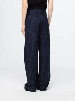 Jacquemus Le De-nîmes High-waisted Wide-leg Denim Jeans