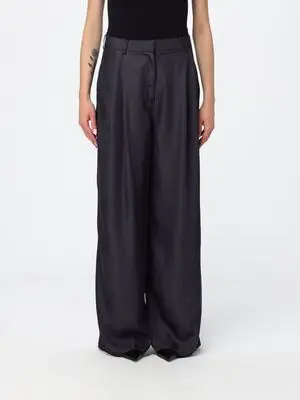 THE FRANKIE SHOP Tailored Wide Leg Pants - Grey