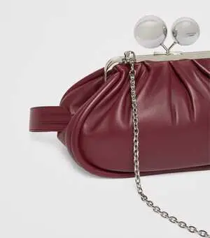 Max Mara Medium Leather Pasticcino Clutch Bag