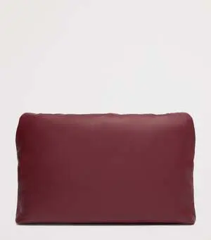 Max Mara Leather Pasticcino Clutch Bag
