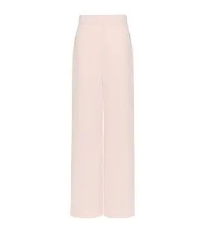 Max Mara Wide-leg Tailored Trousers - Pink