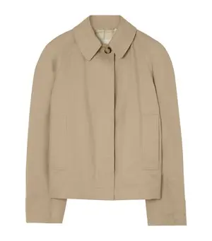 Burberry Tropical Gabardine Jacket - Beige