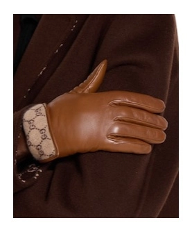 Gucci Full Finger Leather Gloves