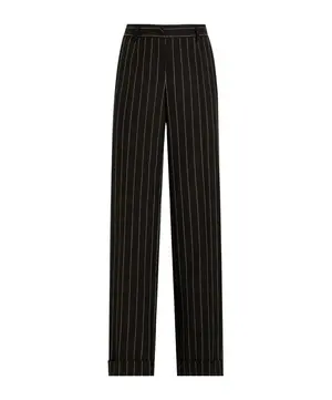 DOLCE & GABBANA Dolce & Gabbana Straight Leg Pinstriped Trousers