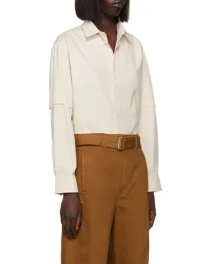 LEMAIRE Long-sleeve Cotton Shirt
