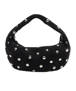 Khaite Olivia Medium Studded Tote Bag - Black