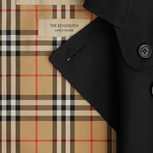 Burberry Double Breasted Belted Trench Coat