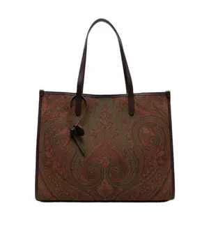 Etro Paisley-print Tote Bag - Brown
