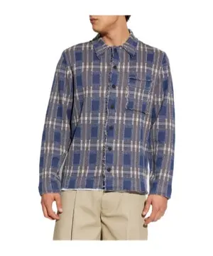 ALLSAINTS Solmar Frayed Check Shirt