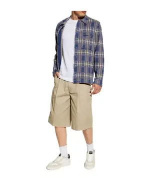 ALLSAINTS Solmar Frayed Check Shirt