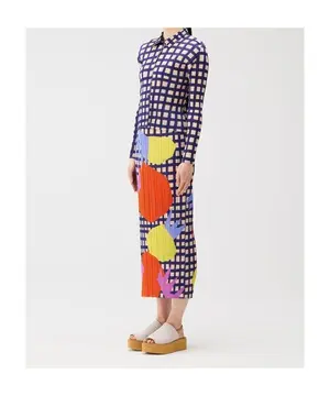 Issey Miyake Midi Skirt