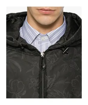 Etro Paisley Print Hooded Jacket