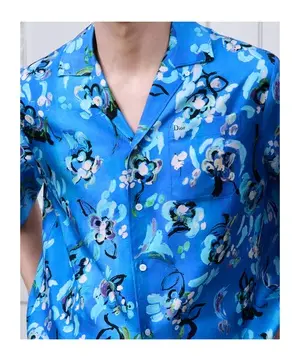 Dior Dioriviera Short-sleeved Shirt - Blue