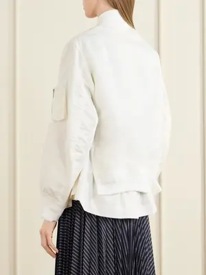Sacai Quilted Twill Bomber Jacket