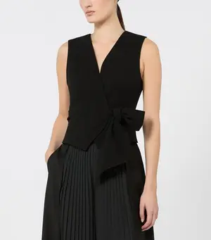 Max Mara Belted Waistcoat