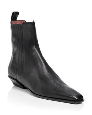Paris Texas Bettina Ankle Boots - Black