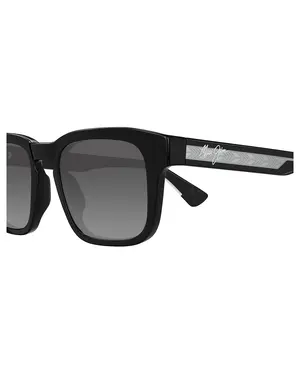 Maui Jim Maluhia Square Sunglasses, 52mm