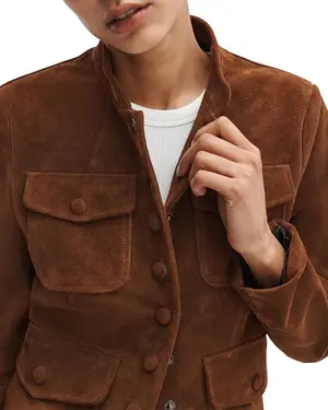 Rag & Bone Mercer Suede Blazer