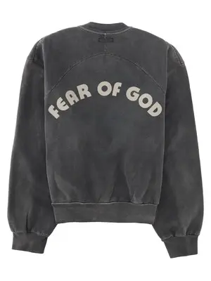 Fear Of God Baseball Sweatshirt - Grey