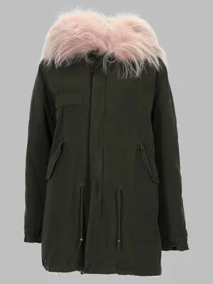 Mr & Mrs Italy Giacca Parka Con Pelliccia